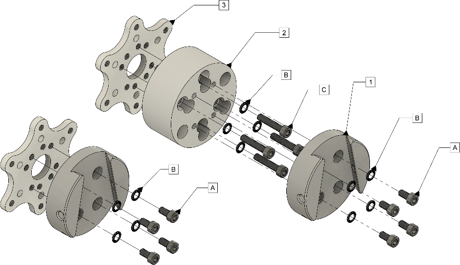 Installing Quick release to a wheel - Simucube Online Guide